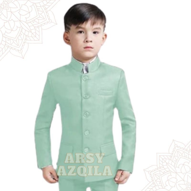 Jual Jas Anak Model Mandarin atasan aja Usia 2 - 13 Tahun Jas Koko Anak ...