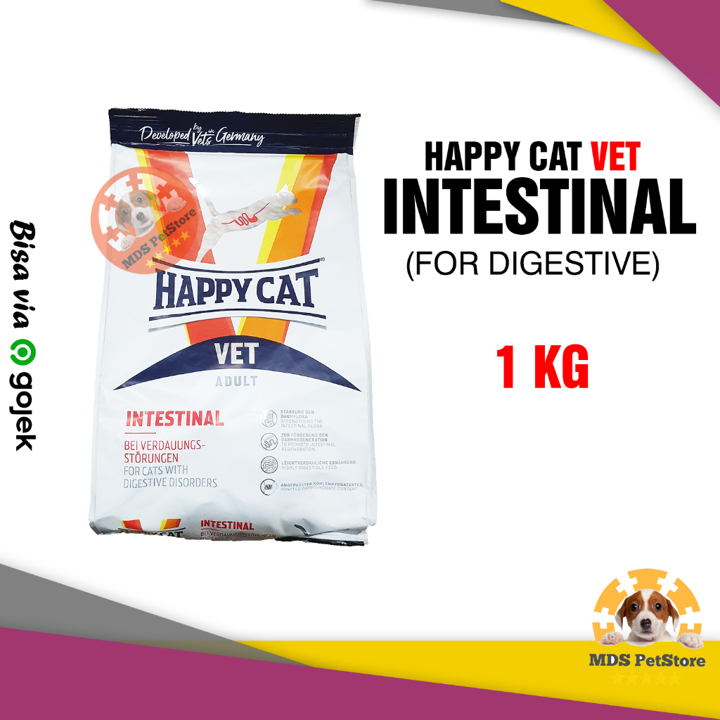 Jual Happy Cat Instestinal 1 Kg | happycat vet for digestive disorder ...