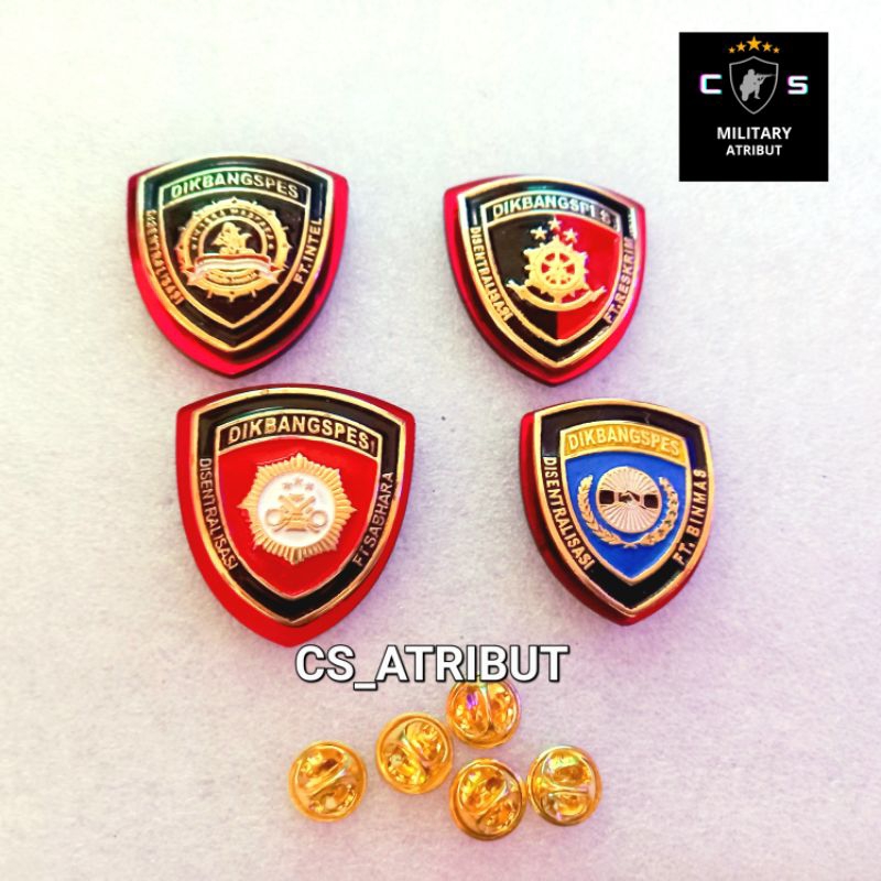 Jual pin dikbangpes intel / reskrim / binmas / sabhara premium quality ...