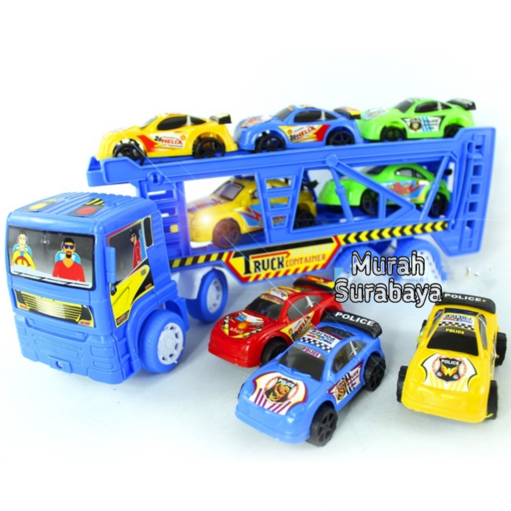 Jual Mainan Terbaru Mobil Truck Container Trailer Motifity Pendek ST ...