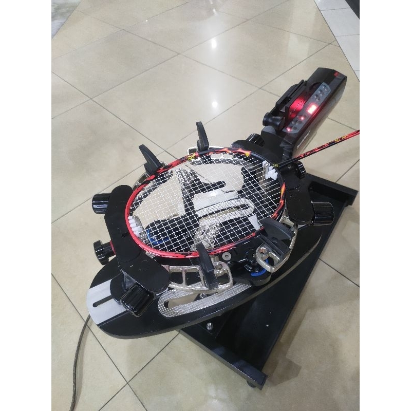 Jual Mesin Senar Raket Badminton - Tennis digital Stringing New PLUS ...