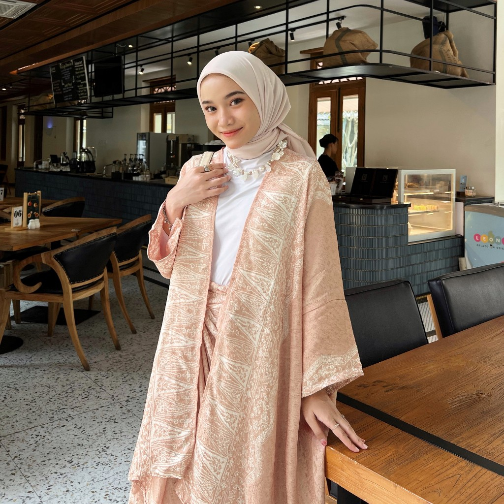Jual MAURA JUPRI Set Outer dan Rok Lilit Batik Modern Viscose Kondangan / Seragaman / Acara ...