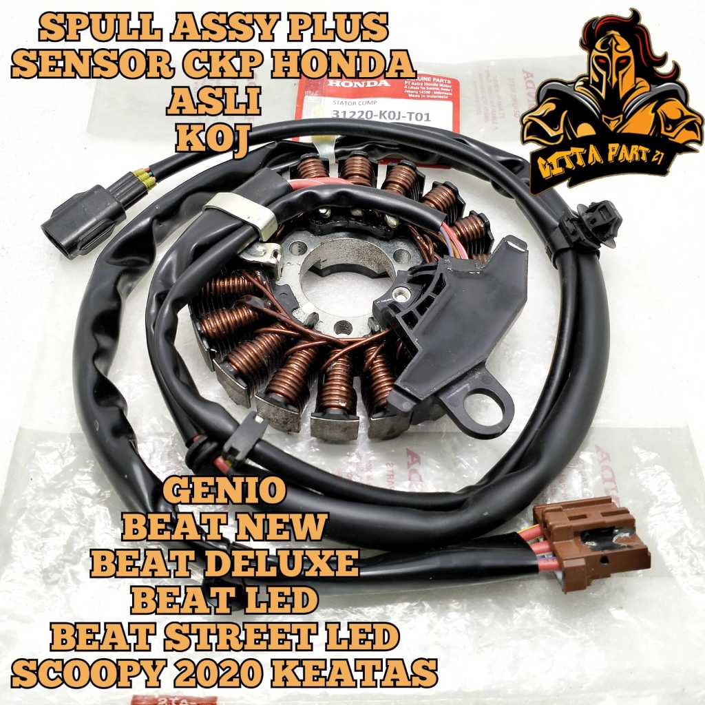 Jual STATOR COMP SPULL ASSY ASLI ORIGINAL HONDA AHM KOJ KUALITAS ASLI ORIGINAL HONDA AHM PRESISI ...