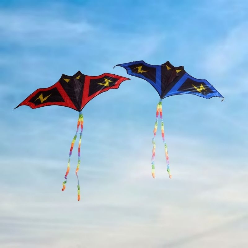 Jual Layang-Layang Kelelawar Layangan Kelelawar Kain Parasut Dapat ...