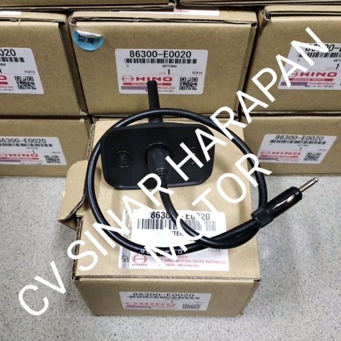Jual ANTENNA HINO 500 FM 260 JD 86300-E0020 HOLDER ASSY HINO LOHAN J08E J08C ORIGINAL | Shopee ...