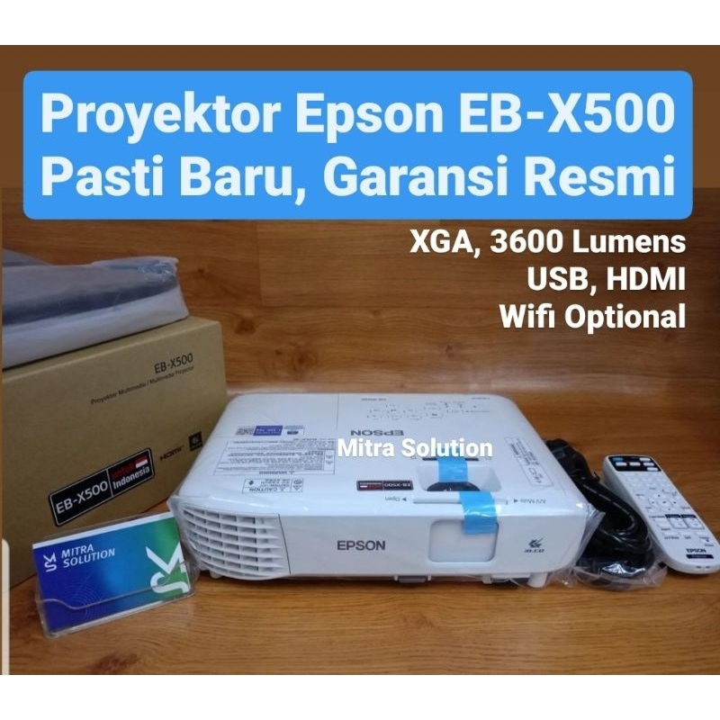 Jual PROYEKTOR EPSON EB-X500 EBX500 EB X500 Projector | Shopee Indonesia