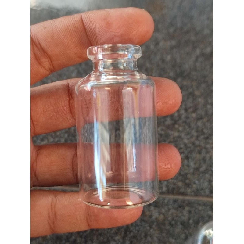 Jual BOTOL VIAL KACA 20 ML TIPIS # BOTOL PINISILIN # BOTOL FARFUM ...