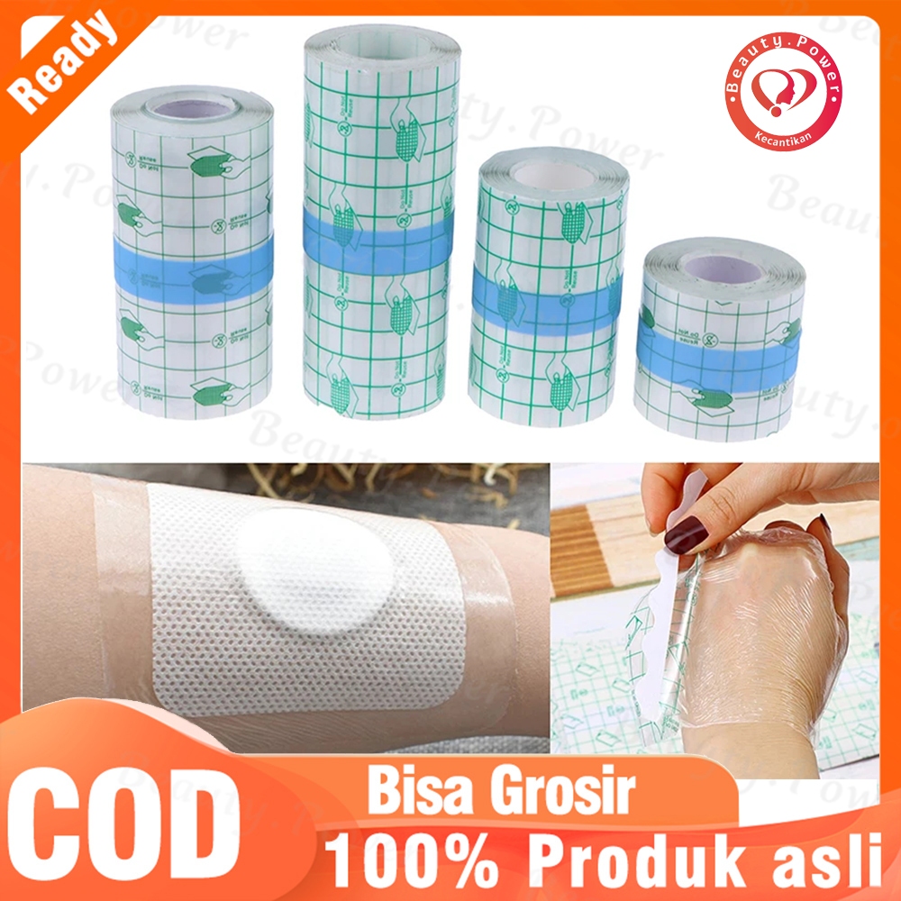 Jual Perban Medis Film Plester Tahan Air Transparen Film Perbaikan Luka ...