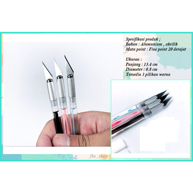 Jual Pisau Ukir Seni Akrilik Art Knife Crafting Art Knife | Shopee ...