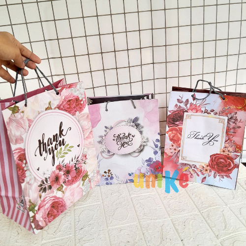 Jual 12pcs Tas Kertas Souvenir 20x10x25 Paper Bag Aesthetic Paper Bag ...