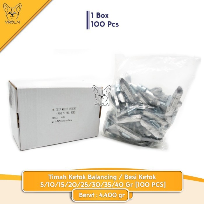 Jual [SATUAN] Timah Ketok Balancing / Besi Ketok 5/10/15/20/25/30/35/40 ...