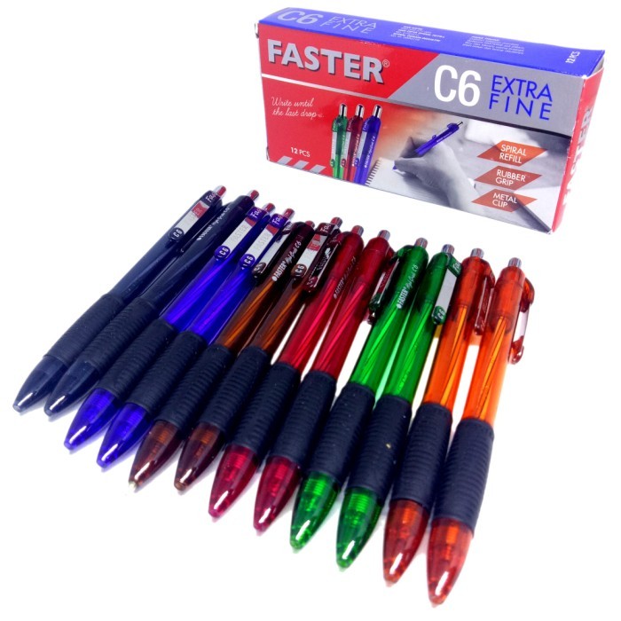 Jual PULPEN FASTER C6 HARGA SATUAN | Shopee Indonesia