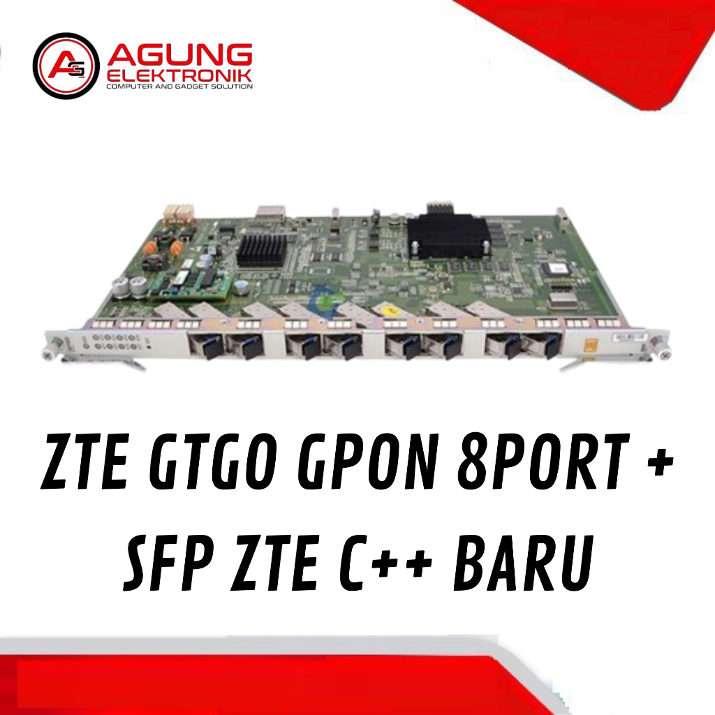 Jual ZTE GTGO GPON 8PORT + SFP ZTE C++ BARU | Shopee Indonesia