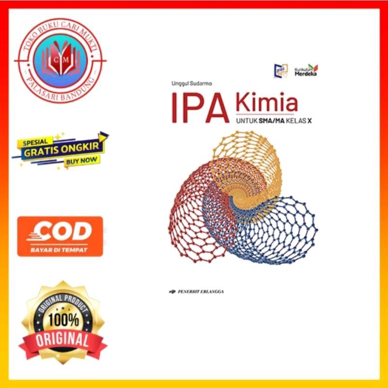 Jual Erlangga Buku IPA Kimia Untuk SMA/MA Kelas 10 Kurikulum Merdeka | Shopee Indonesia