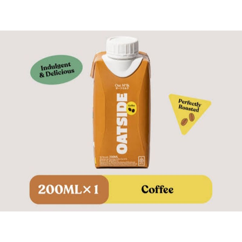 Jual Oatside Coffee Oat Milk 200 ml | Shopee Indonesia