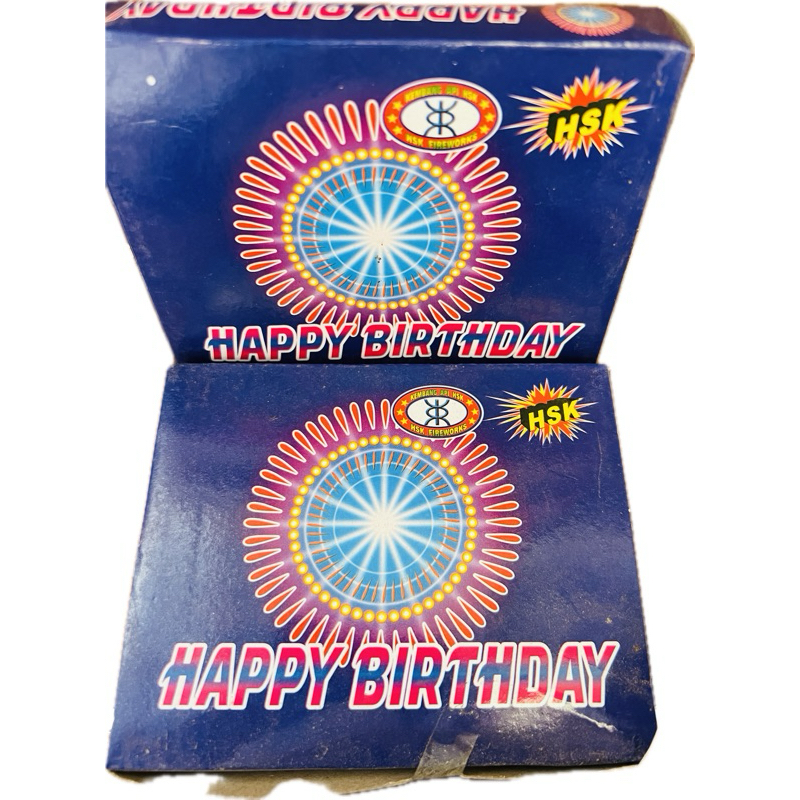 Jual Kembang Api Happy Birthday HSK Isi 60pcs | Shopee Indonesia