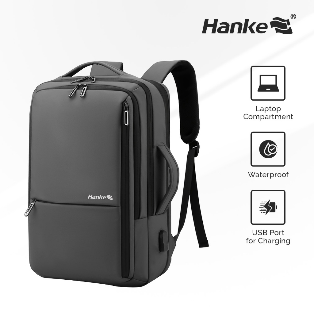 Jual Hanke Tas Ransel Laptop Laptop Backpack Nylon - BK2103 | Shopee Indonesia