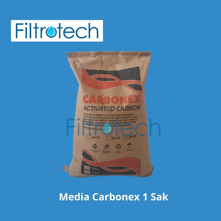 Jual Karbon Aktif Carbonex 1 Sak / Active Carbon | Shopee Indonesia