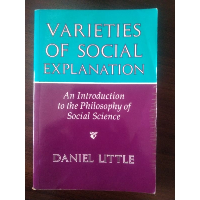 Jual Varieties of Social Explanation, by Daniel Little. | Shopee Indonesia