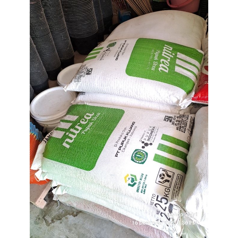 Jual Pupuk Nitrea Urea Prill 46% N, 25 kg Kemasan Pabrik PT Kujang ...