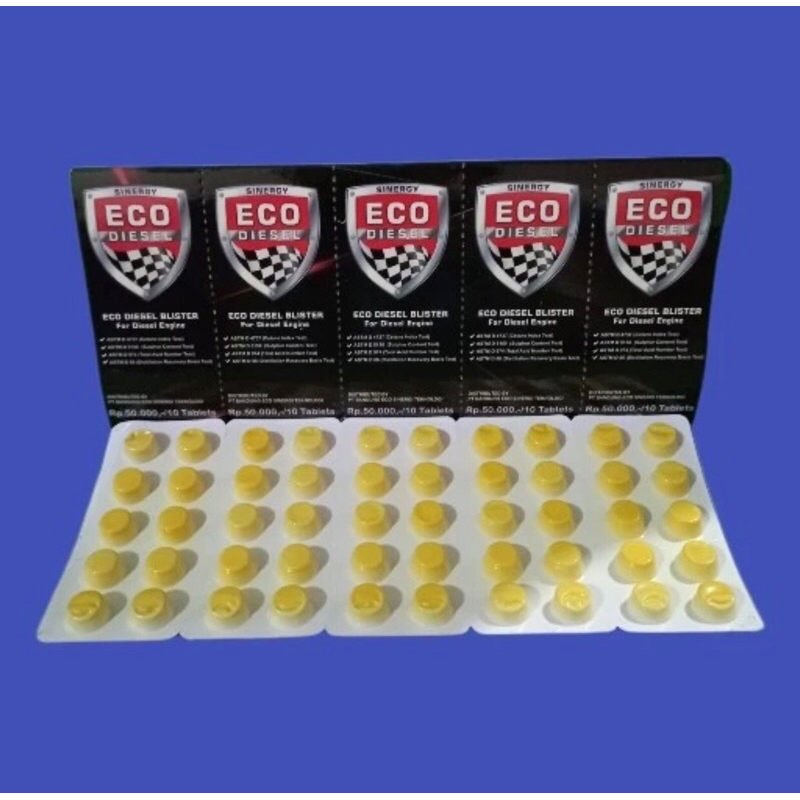 Jual Eco Racing Diesel Solar Asli Original Harga Stokis 1 Blister Isi ...