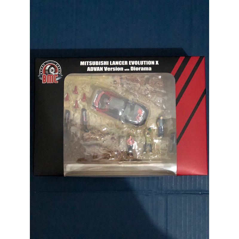Jual BMC Lancer Evolution X Advan Series with Diorama | Shopee Indonesia