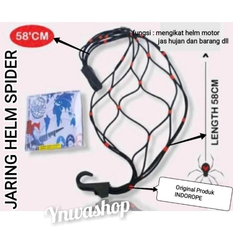 Jual Jaring helm Motor model laba2 Dua Kait | Shopee Indonesia