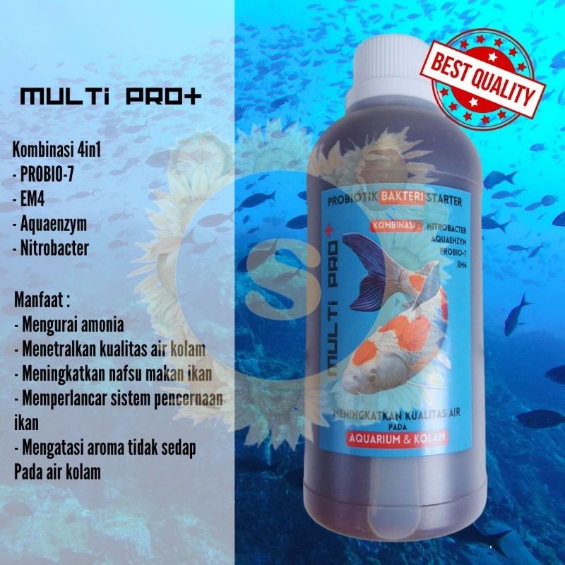 Jual Probiotik Multi Pro Plus Bakteri Starter 1 Liter | Shopee Indonesia
