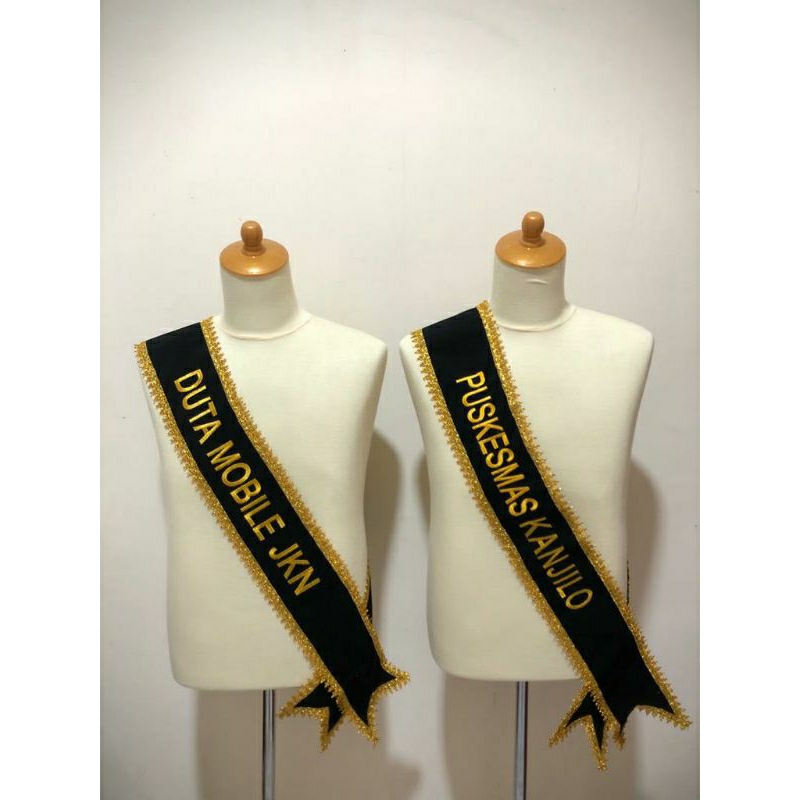 Jual Selempang Wisuda Bludru Renda GOLD / SILVER | Shopee Indonesia