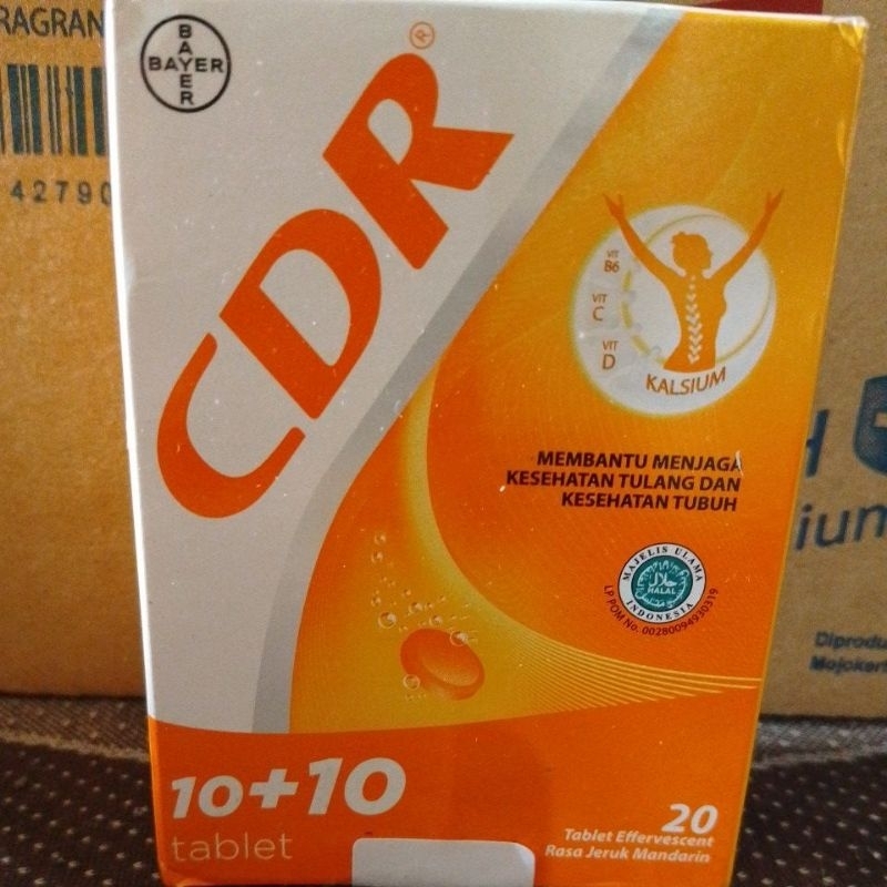 Jual CDR isi 20 tablet dan 10 tablet | Shopee Indonesia