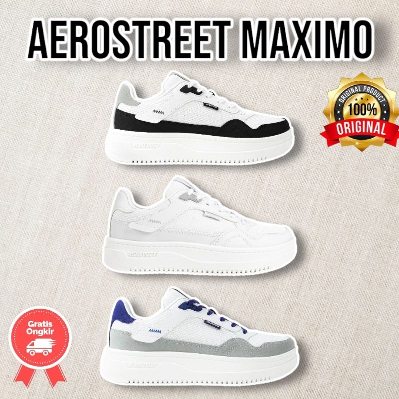Jual Sepatu Aerostreet Maximo 39-44 Original 100% | Shopee Indonesia