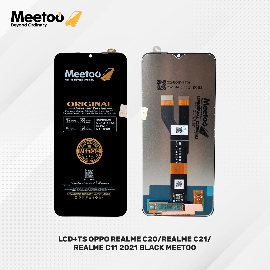 Jual LCD TOUCHSCREEN OPPO REALME C20/REALME C21/REALME C11 2021 BLACK MEETOO | Shopee Indonesia