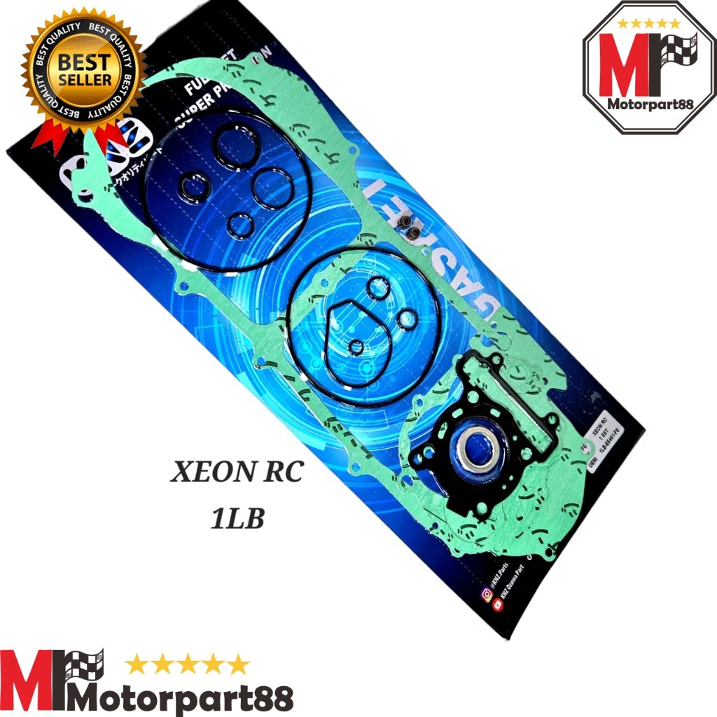 Jual PAKING KNZ GASKET FULL SET XEON RC 1LB | Shopee Indonesia