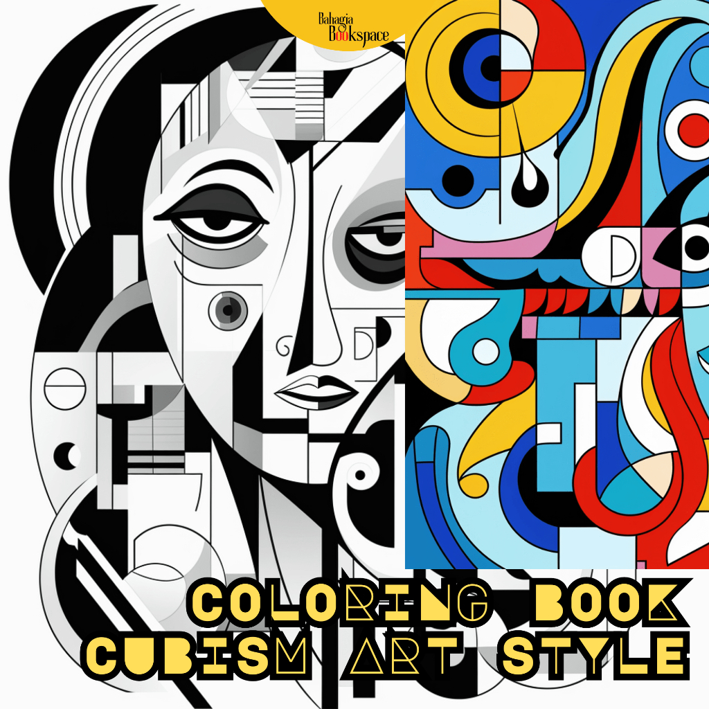 Jual Cubism Art Style Coloring Book | Shopee Indonesia