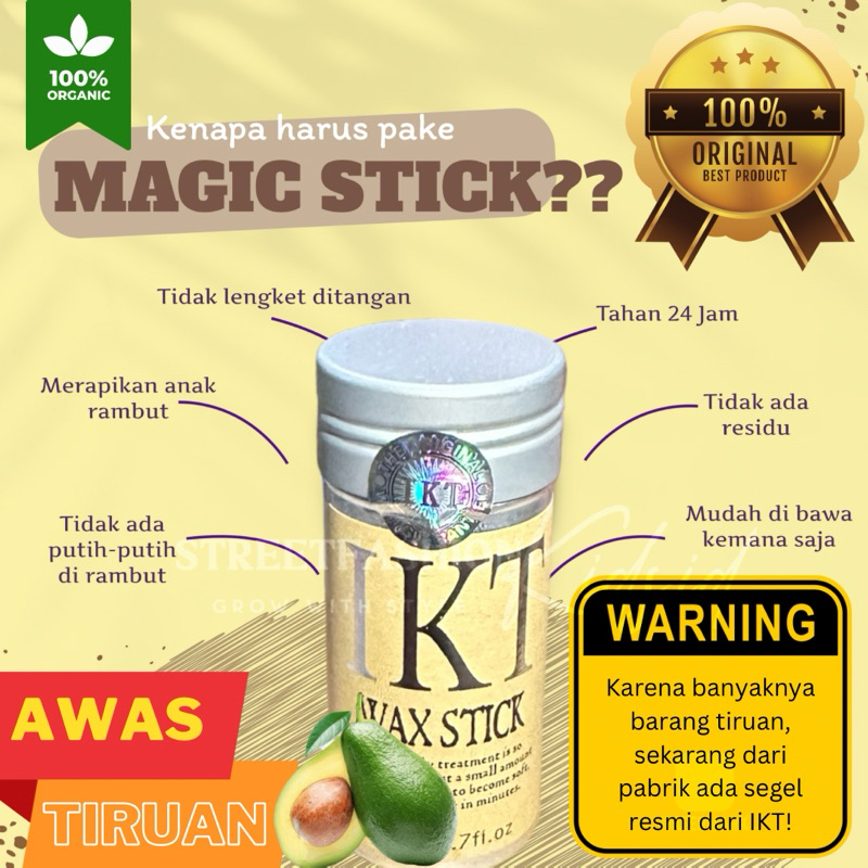 Jual STREETFASHIONKIDS.ID - HAIR WAX STICK RAMBUT MAGIC STICK FRUITY ...