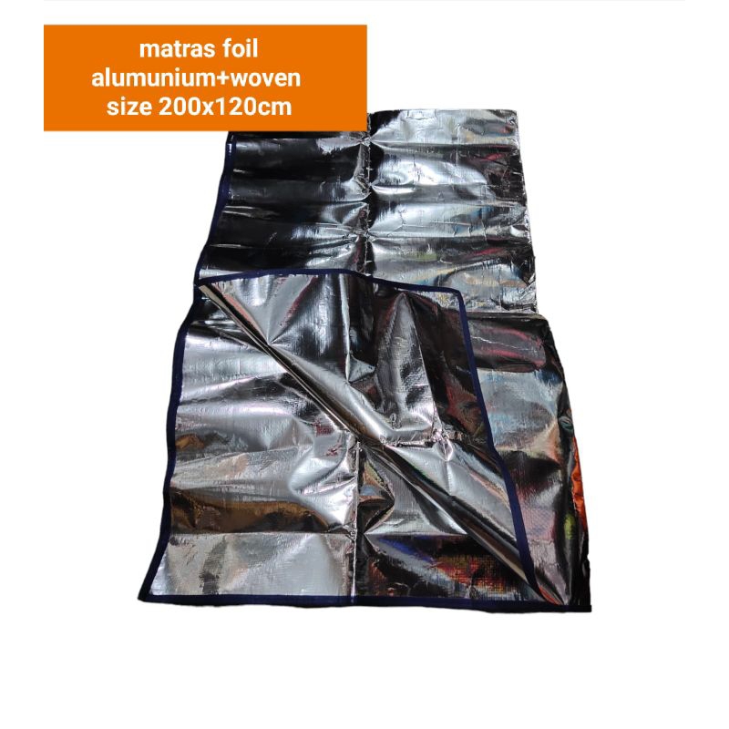 Jual Matras camping ultralight alumunium foil+woven Double side / tikar ...