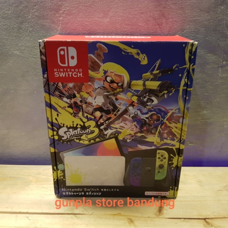 Jual Nintendo Switch Oled Splatoon 3 edition box dus | Shopee Indonesia