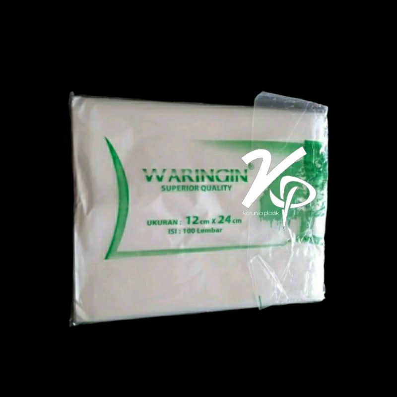 Jual Plastik HD Buram Waringin 1/2KG ( 12x24 ) @100lbr | Shopee Indonesia