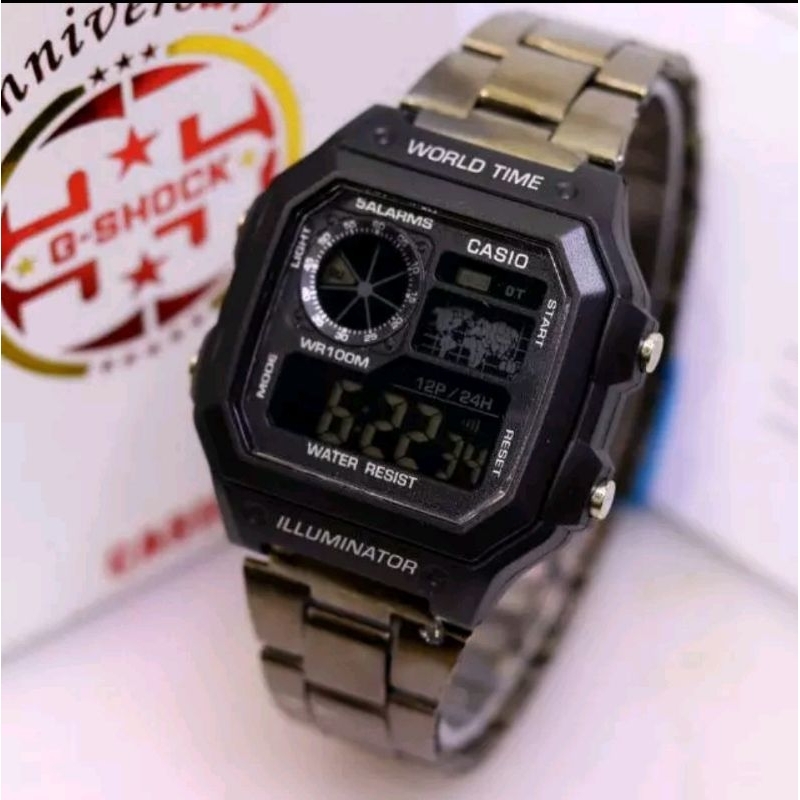 Jual Casio AE-1200 digital rantai super | Shopee Indonesia