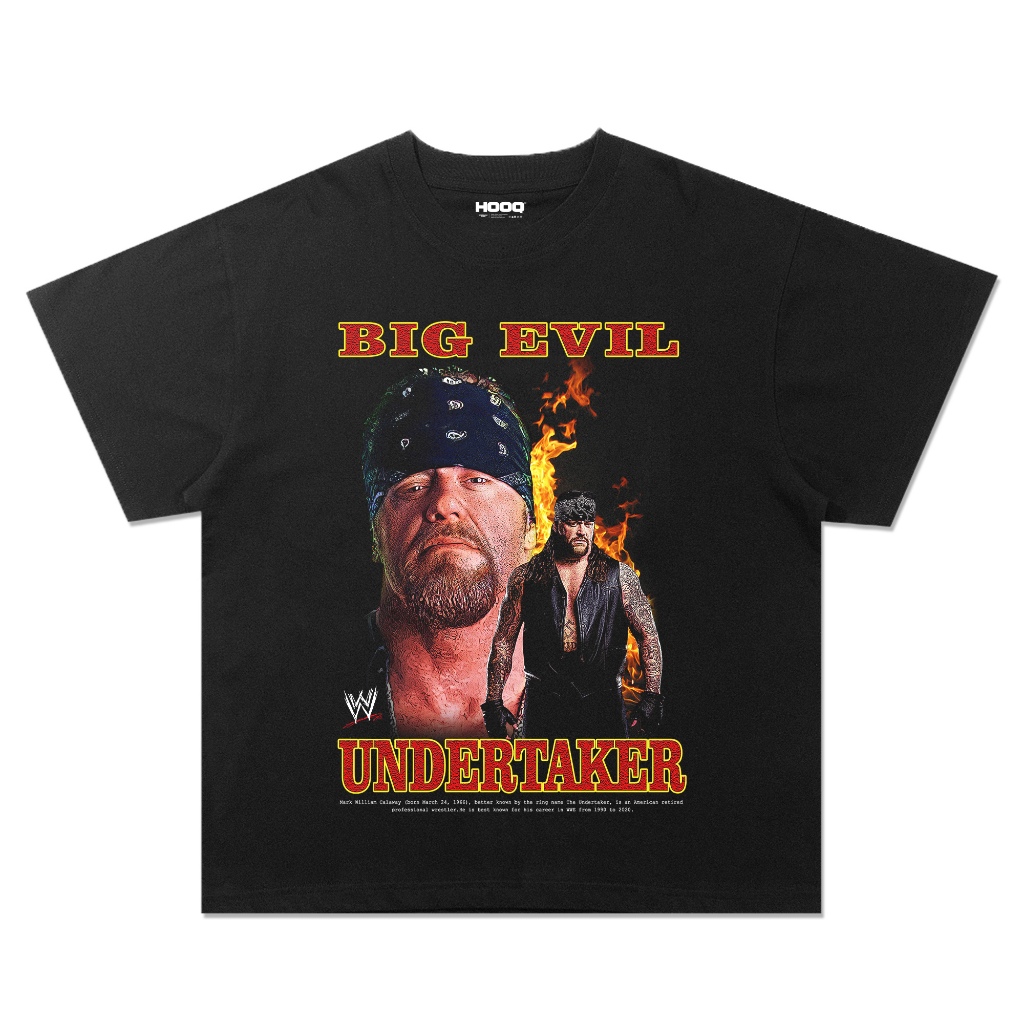 Jual ( BIG SIZE ) KAOS VINTAGE SMACKDOWN UNDERTAKER - BIG EVIL / UNISEX ...