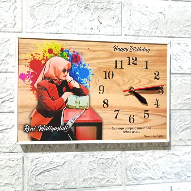 Jual Kado Foto Custom + Frame (Hadiah Kado Unik Pernikahan/Ulang Tahun ...