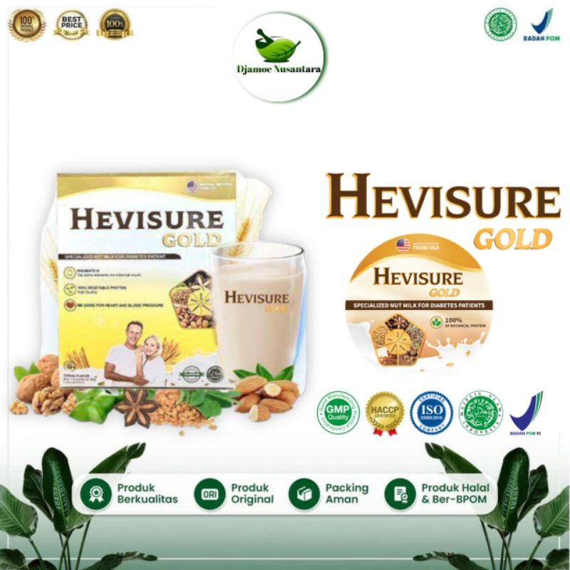 Jual HEVISURE GOLD Milk Susu Obat Diabetes Dan Kencing Manis Pankreas ...