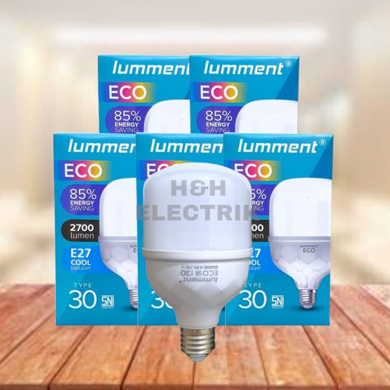 Jual Lumment Eco Bohlam Lampu Led Capsule 30w 30 Watt | Shopee Indonesia