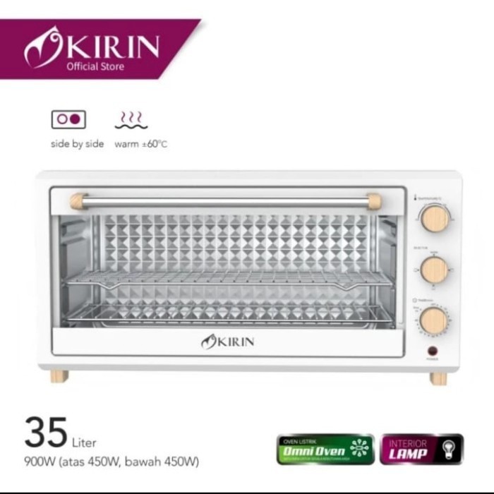 Jual KIRIN Oven Listrik 35 Liter KBO 350 WB (Wide Body) | Shopee Indonesia
