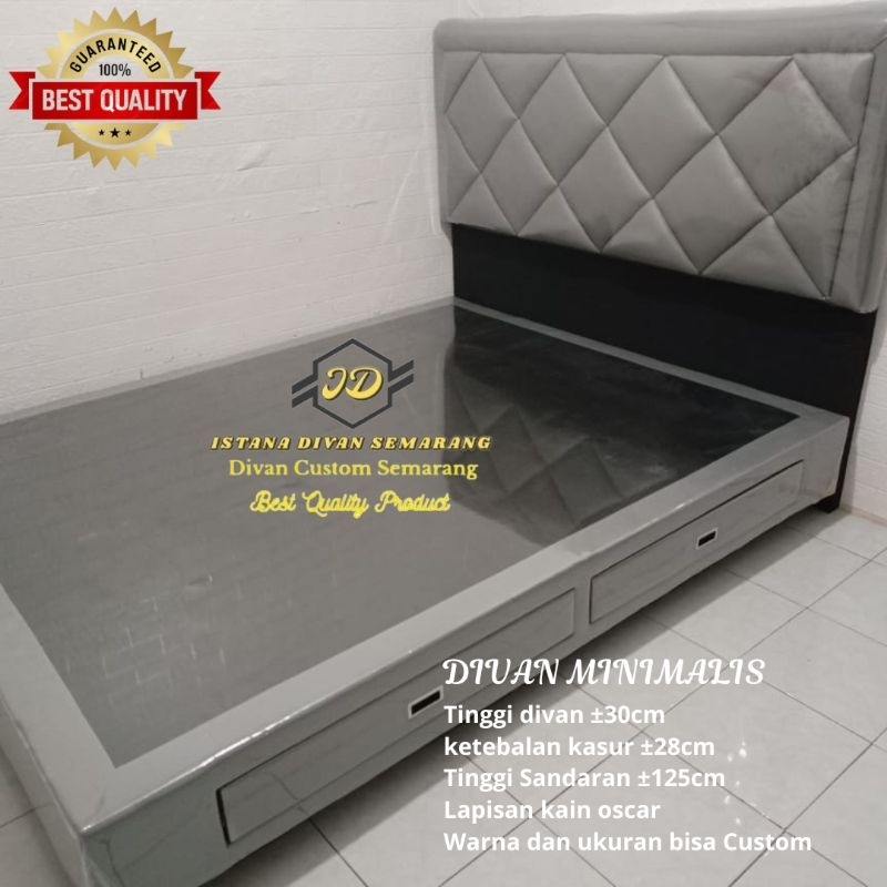 Jual DIVAN DIPAN TEMPAT TIDUR SANDARAN MINIMALIS MOTIF 3D LACI &TANPA ...
