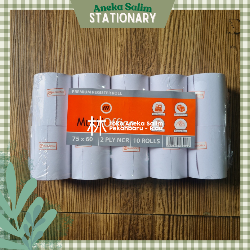 Jual Anekasalim - Kertas Struck / Register Roll MultiOffice 2 ply 75x60 ...