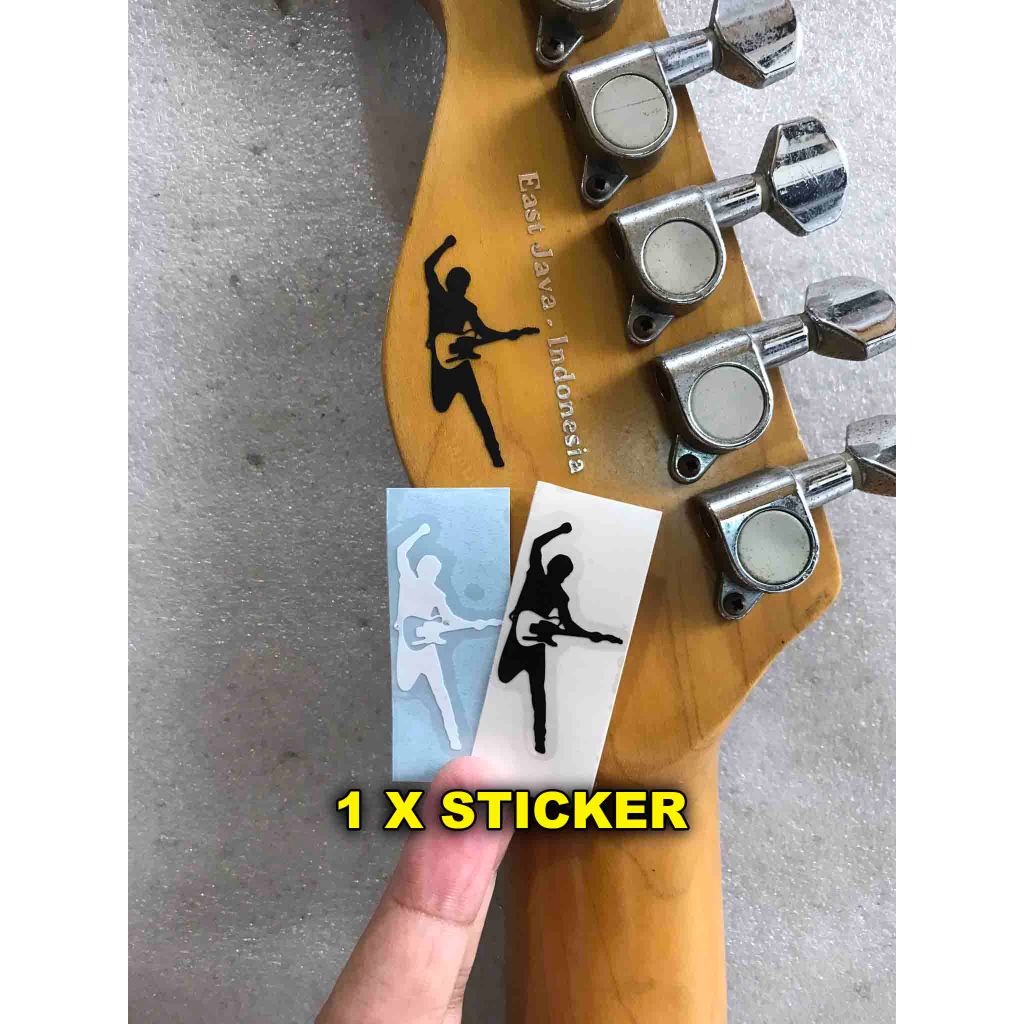 Jual Bruce Springsteen Figure Stiker Gitar Headstock Stickers Guitar ...