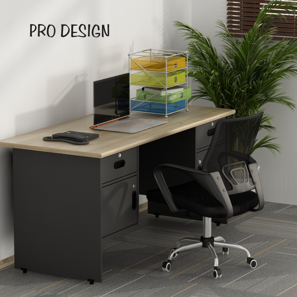 Jual Pro Design Vista VMP N160 Meja Kerja / Meja Kantor | Shopee Indonesia