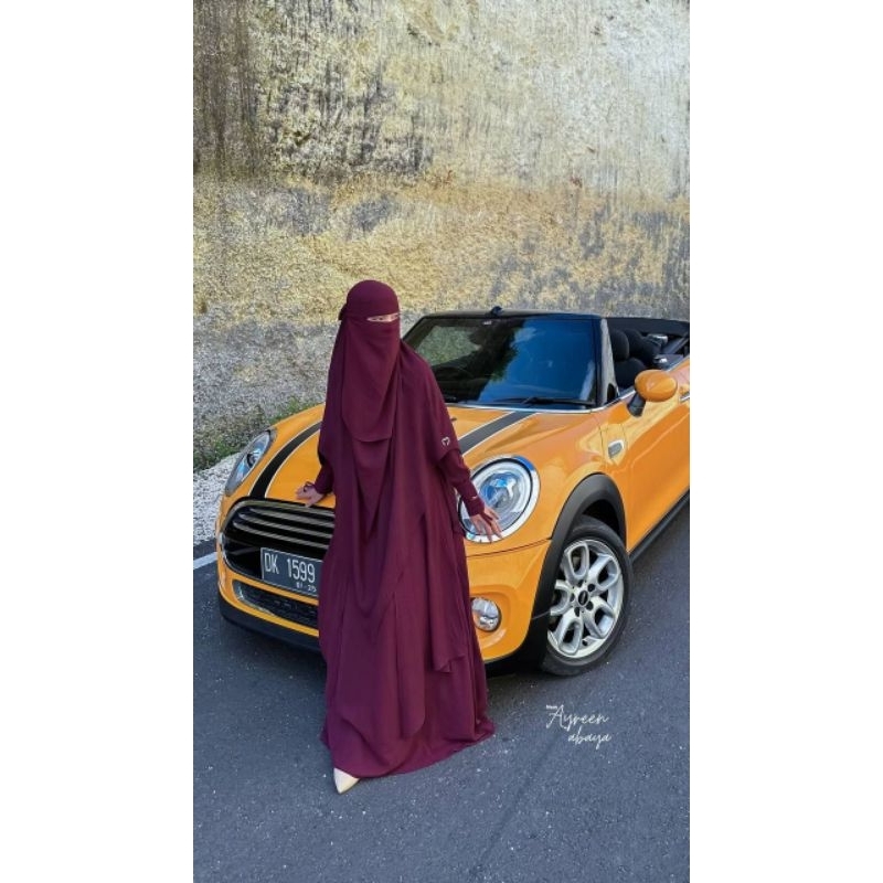 Jual ABAYA AYREEN BY MAHIRA INDONESIA | ABAYA AYREEN | DRESS SYAR'I ...