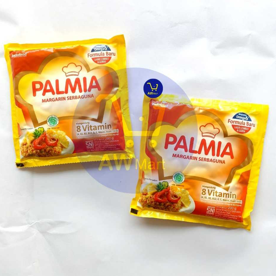 Jual PALMIA MARGARIN SERBAGUNA 200 GRAM - MARGARIN SERBAGUNA INDOFOOD ...